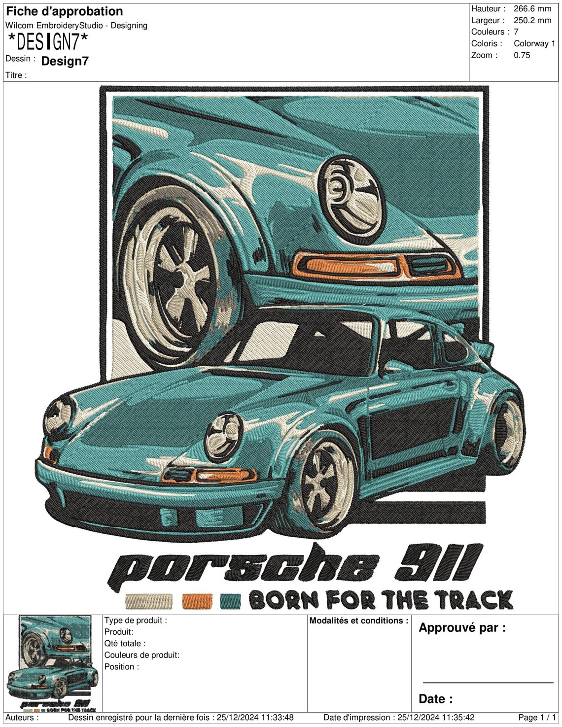 Porsche 911 Embroidery Design, Machine Embroidery Designs, Embroidery ...