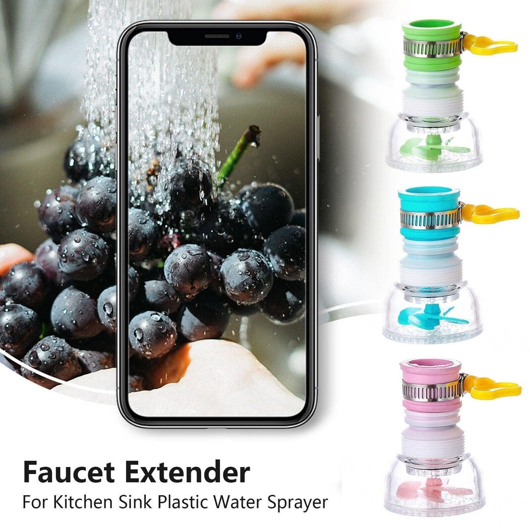 360-rotation Kitchen Sink Faucet Extenders - Etsy