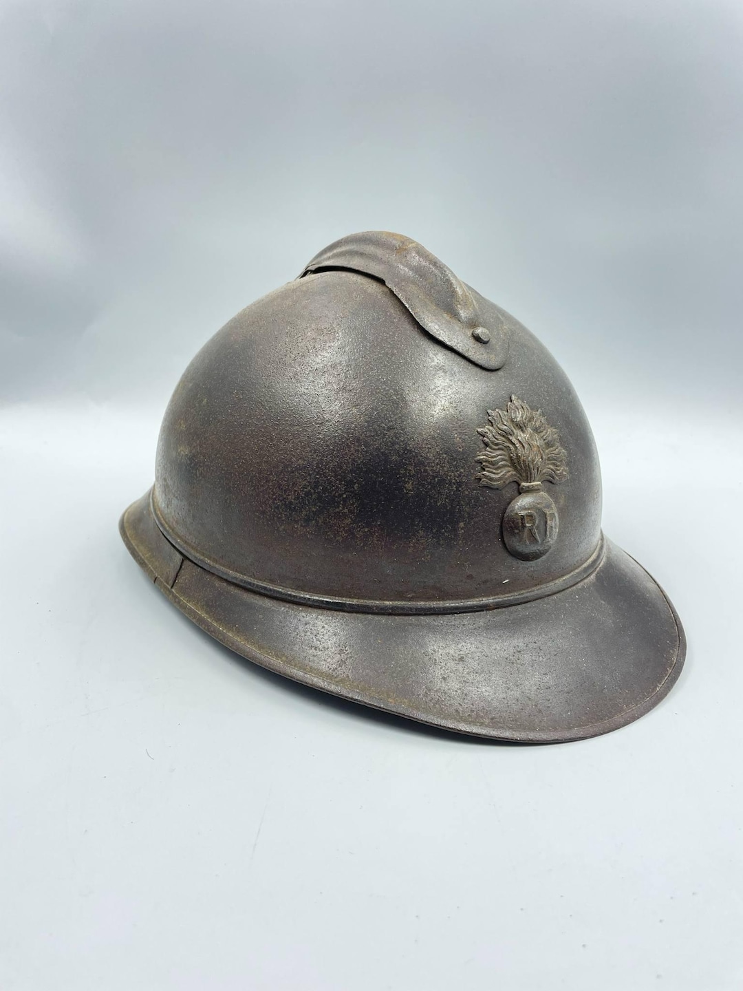 Authentic Adrian Military Helmet 1915 France WW1 Infantry World War I ...