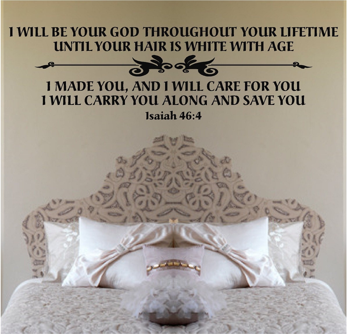 NEW Isaiah 46:4 Custom Bible Verse - Perfect Alzheimers Inspirational ...