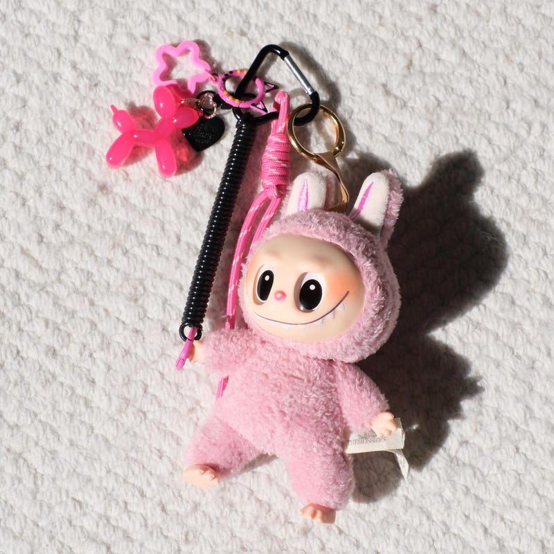 Labubu Keychain - Etsy