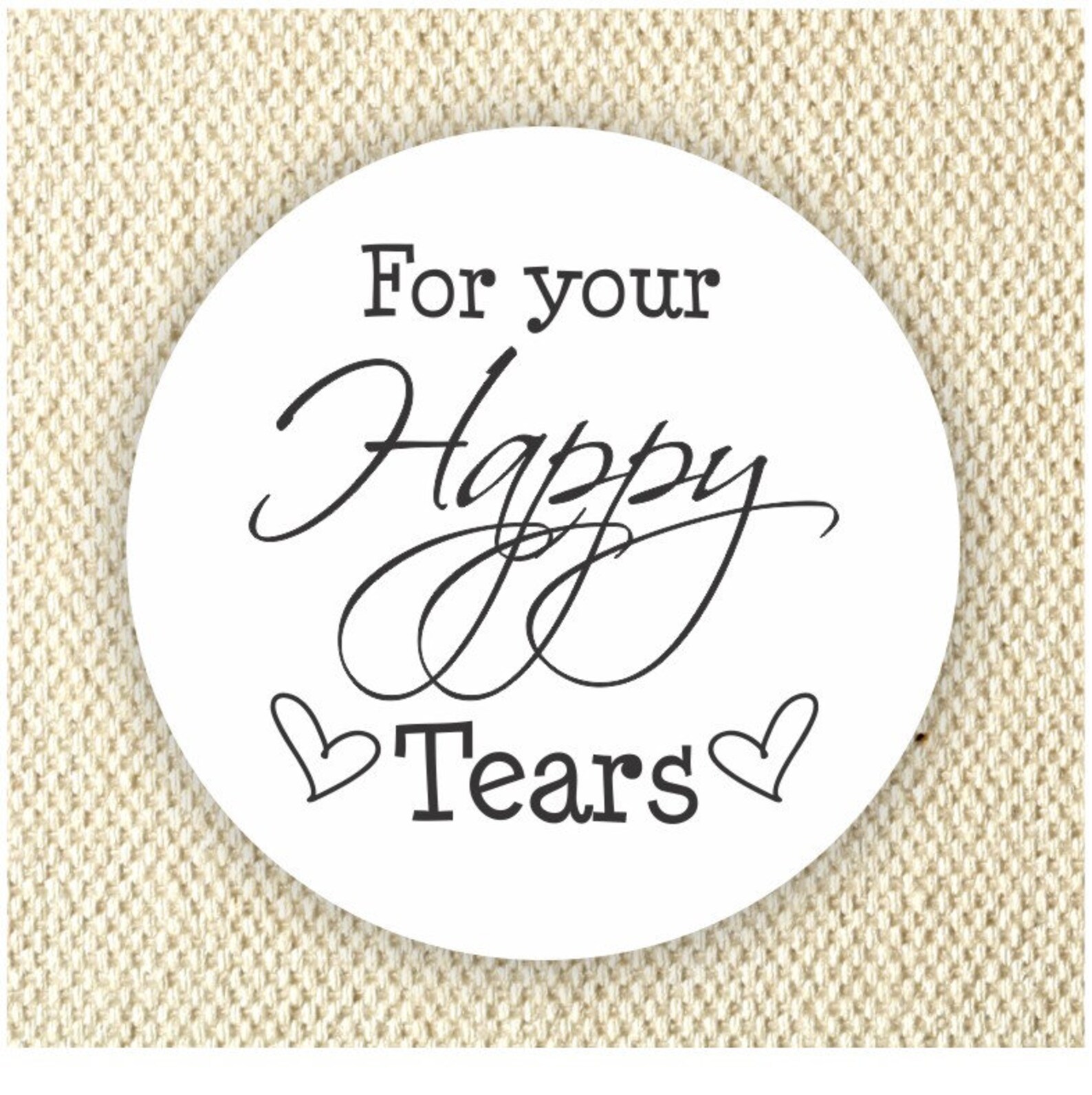 For Your Happy Tears Stickers Pocket Tissues Stickers - Etsy