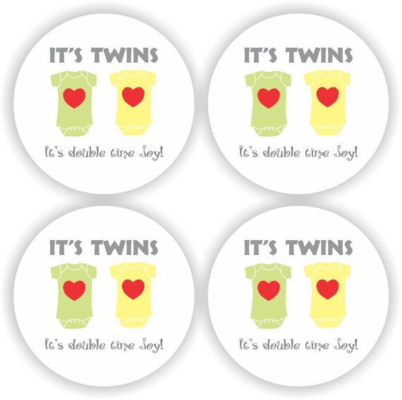 Baby Shower Labels Thank You 2inch circle Stickers neutral gender ...