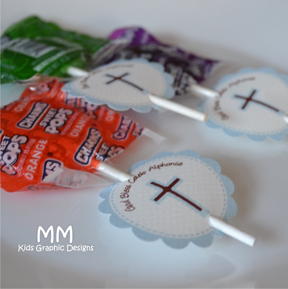 Lollipop Favor Tags Personalized Lollipop Tags Set of 20 | Etsy