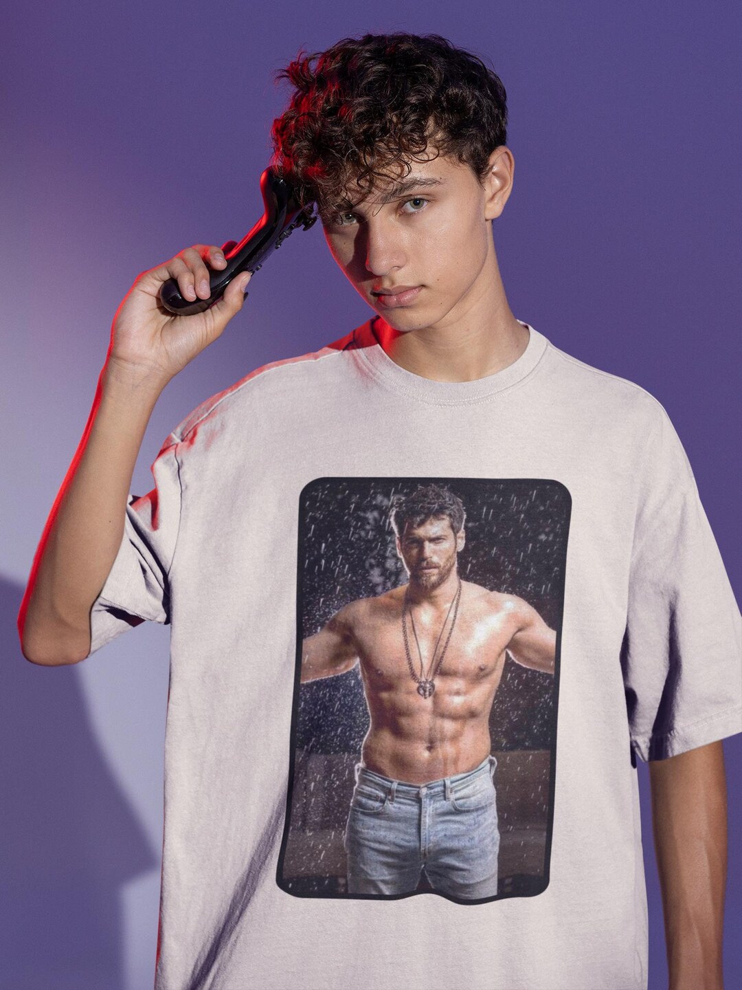 Turkish Star Can Yaman T-shirt Iconic Actor Design for Enthusiasts ...