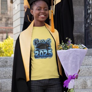 Graduation Dtf Ready for Press, Senior 2025 Dtf Transfer, Student Shirt ...