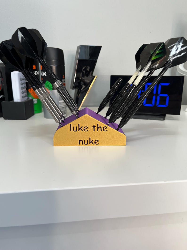 Luke the Nuke Darts Holder - Etsy
