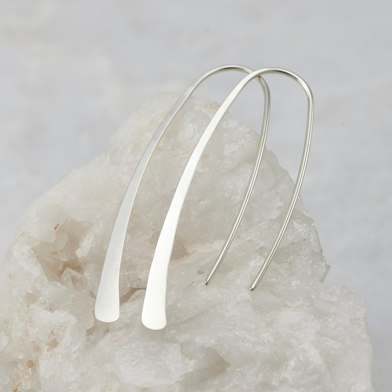 Threader Dangle Earrings - Etsy