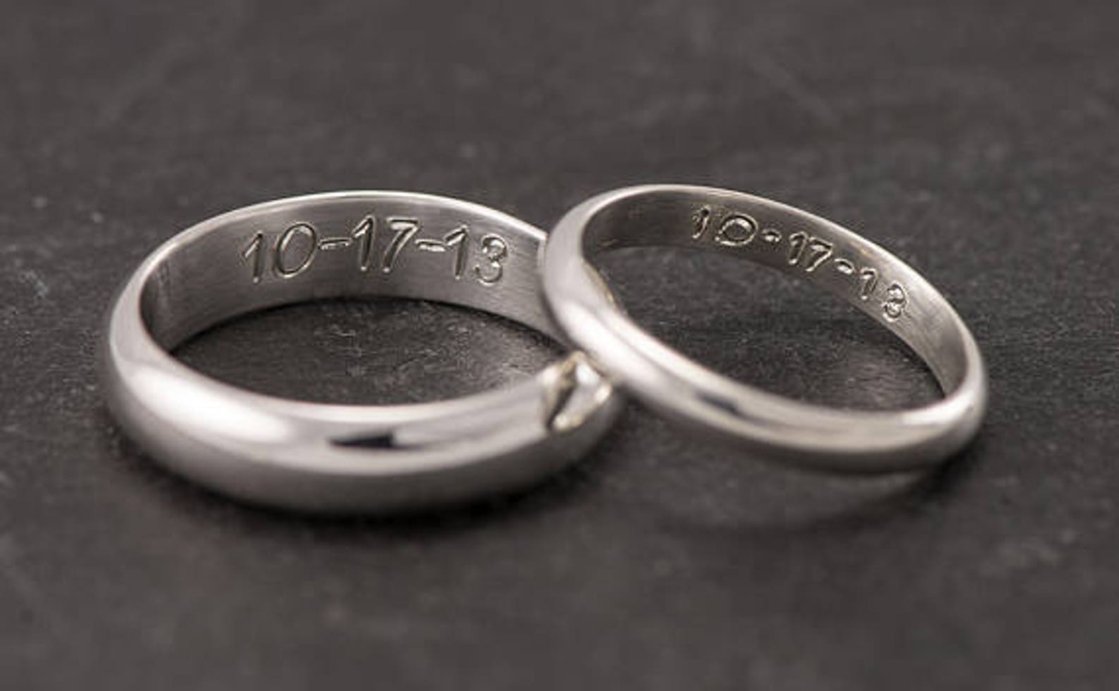 Wedding Ring Engraving Add Custom Ring Engraving Engraving - Etsy