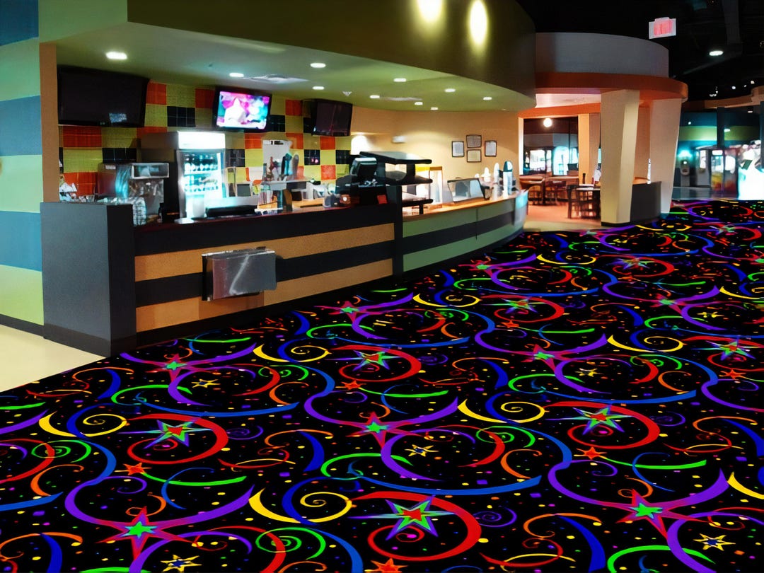 Star Pattern Rug, Arcade Room Rug, Arcade Rug, Gamer Rug, Game Room Rug ...