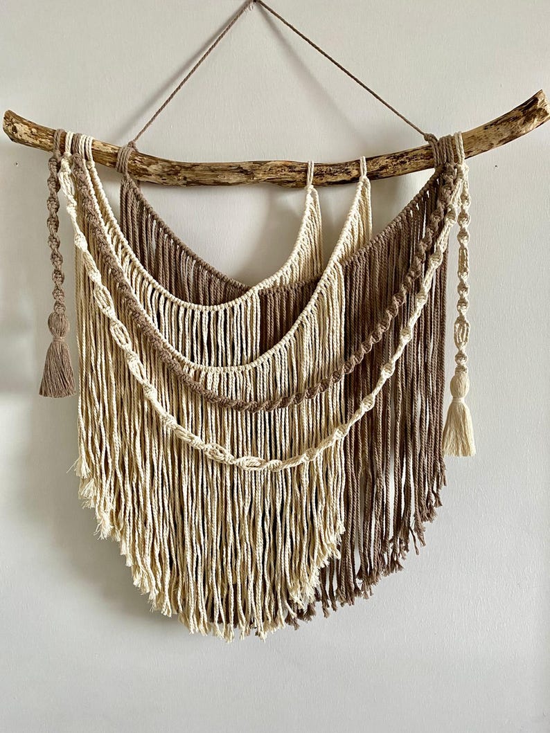 Large Bohemian Macrame Wall Hanging,woven Wall Hanging, Boho Decor, Housewarming Gift,headboard ...