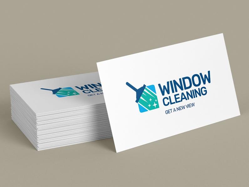 Window Cleaning Logo, Window Cleaning Company Logo, Window Cleaning ...