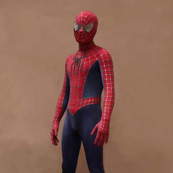 Tobey Maguire Spiderman Suit Etsy