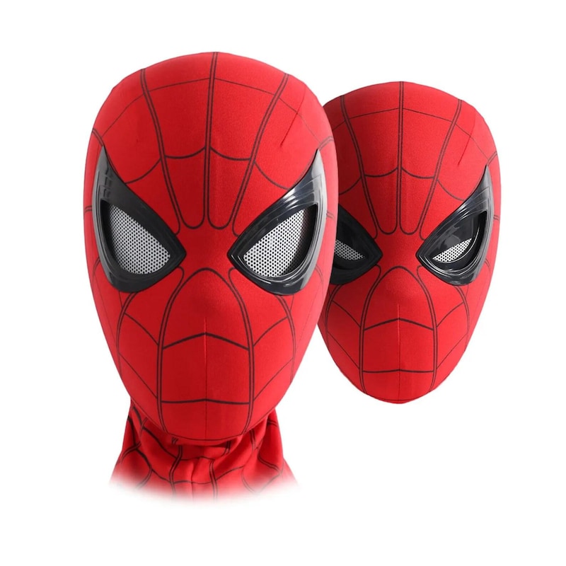 Spiderman Mask Moving Eyes - Etsy