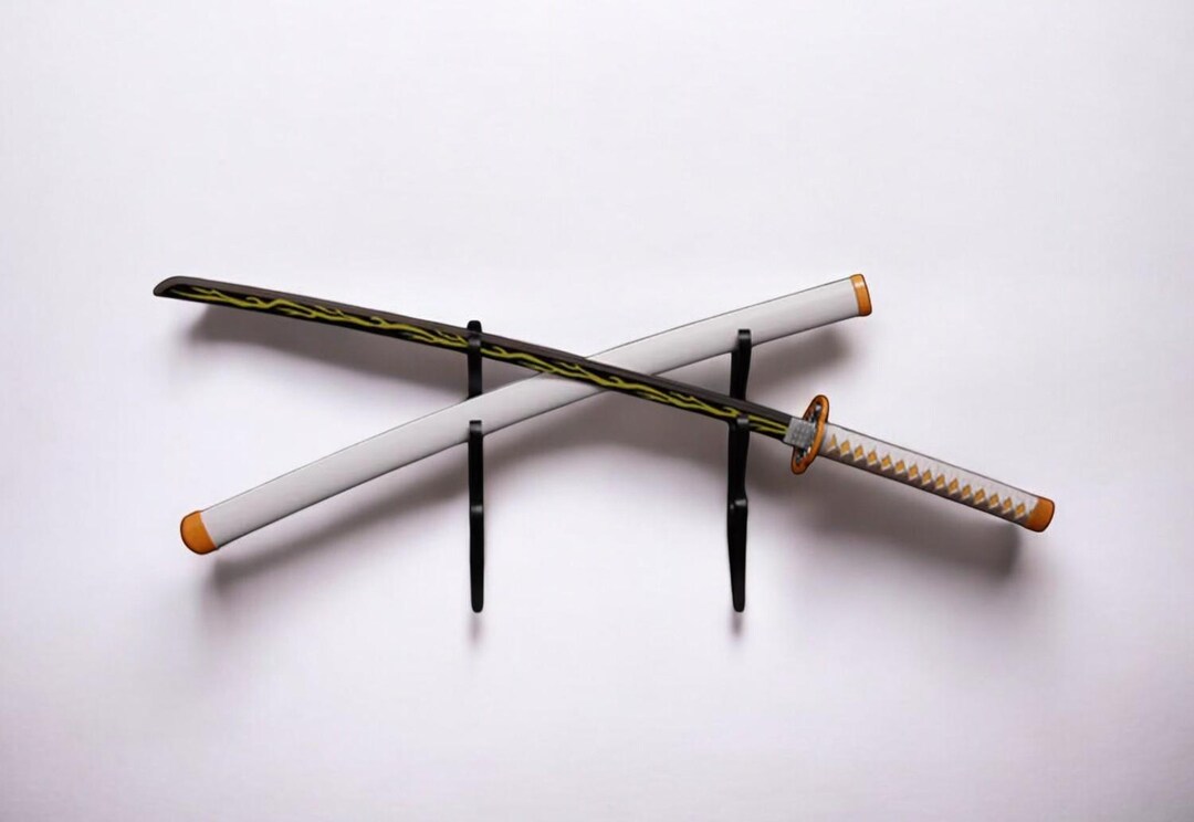 Zenitsu Agatsuma Sword 1:1 Full-metal Replica demon Slayer Tanjiro ...