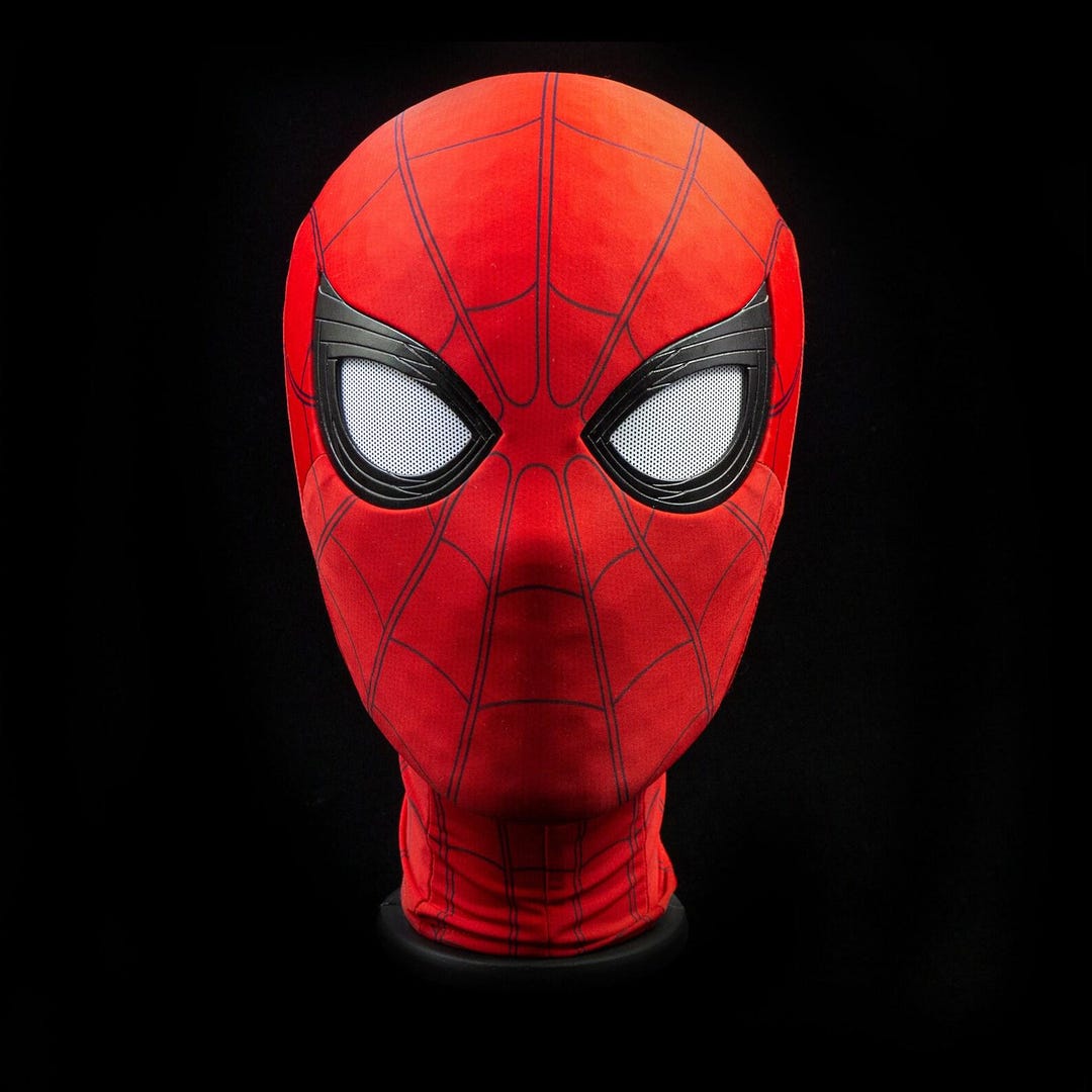 Spider-man: Homecoming Stark Tech Suit Life Size Wearable Mask Tom ...