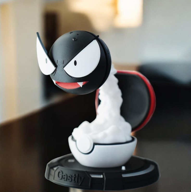Gastly Luminous Humidifier, Personalized 3D Printed Cool Decor Desk ...