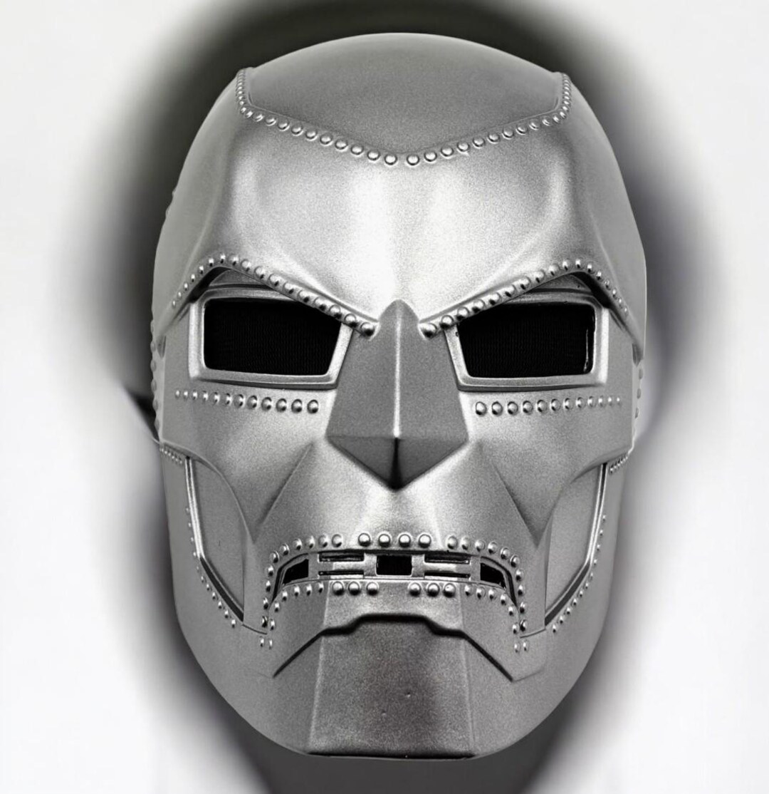 RDJ Dr Doom Mask Robert Downey Jr Marvel Cosplay Mask From Doomsday and ...