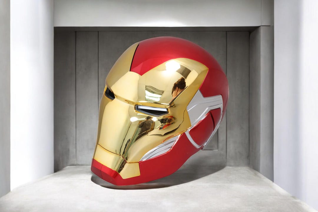 Iron Man Mark 50 Helmet Custom Iron Man Helmet, Voice Activated, Leds ...