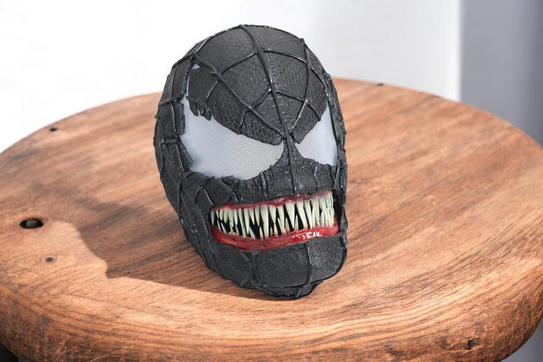 Tobey Maguire Spider-man Venom Life Size Wearable Mask Sam Raimi Spider ...