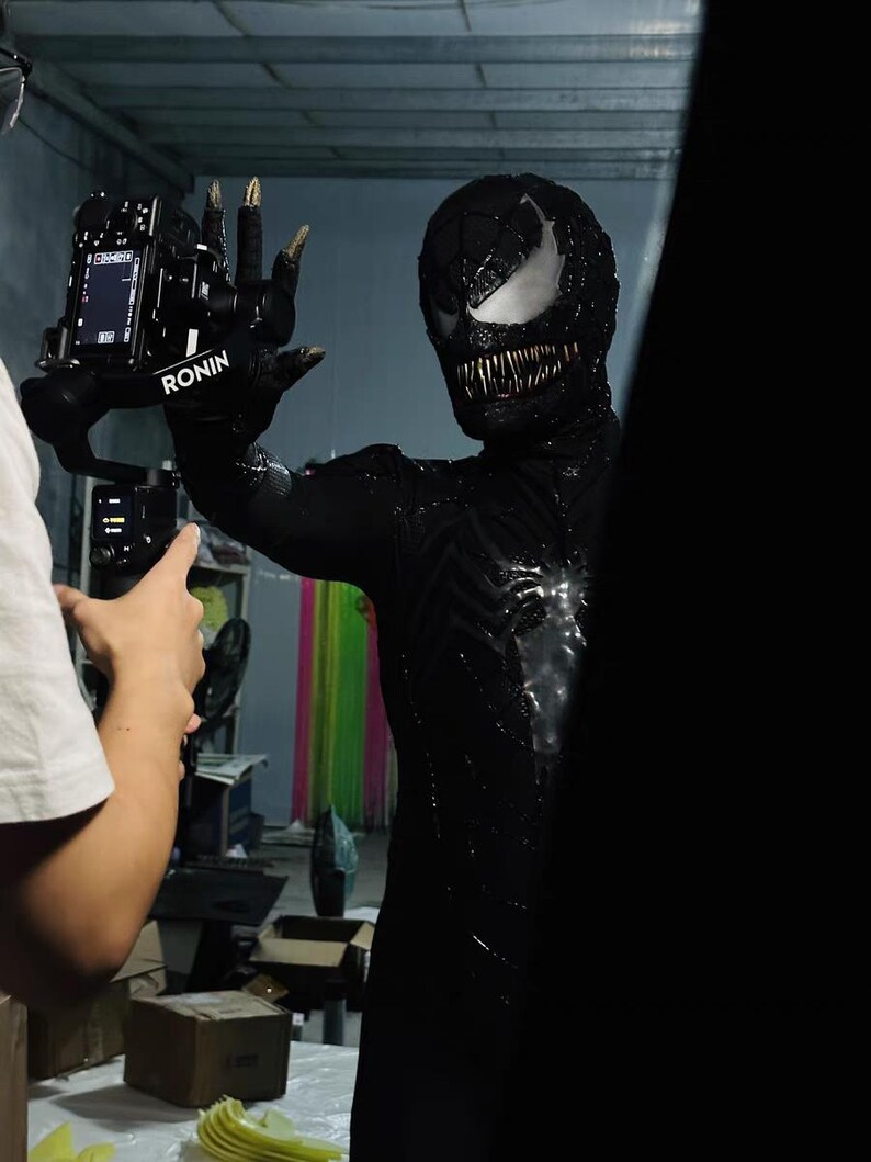 Tobey Maguire Spider-man Venom Life Size Wearable Mask Sam Raimi Spider ...
