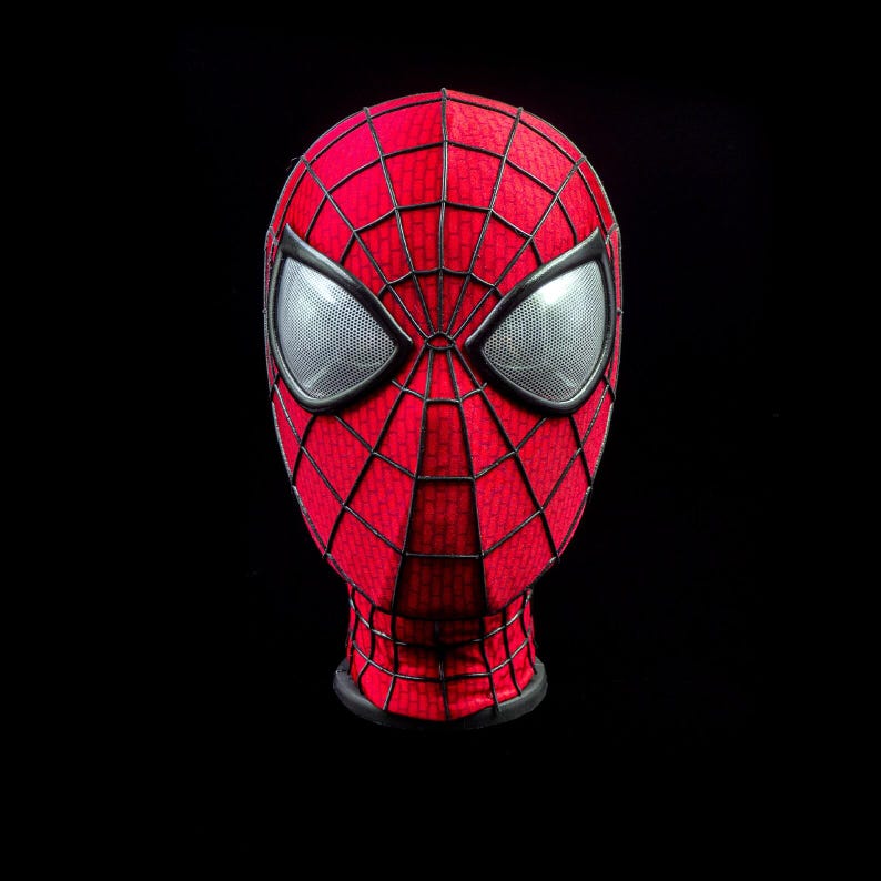 The Amazing Spider-man 2 Life Size Wearable Mask andrew Garfield ...