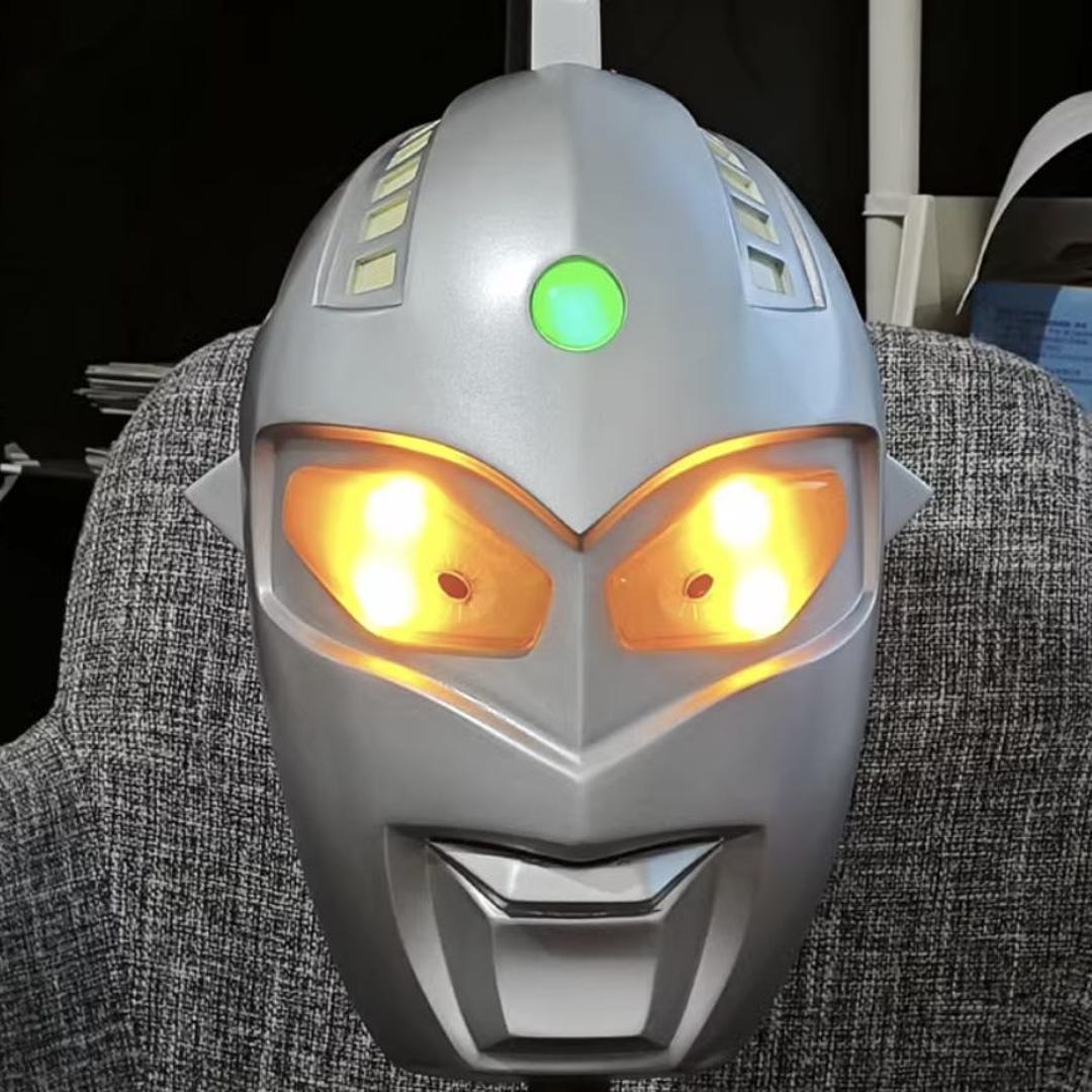 Ultraman Ultraseven Mask Ultraman Ultraseven Helmet Ultraman Ultraseven ...