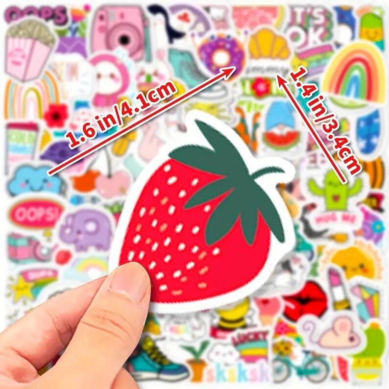 VSCO Stickers | 10/20/30 Piece | Random Sticker Packs | Waterproof | UV ...