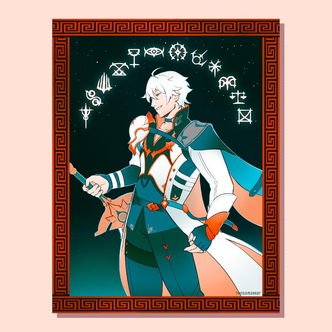 Phainon [honkai Star Rail] Riso Print - Etsy