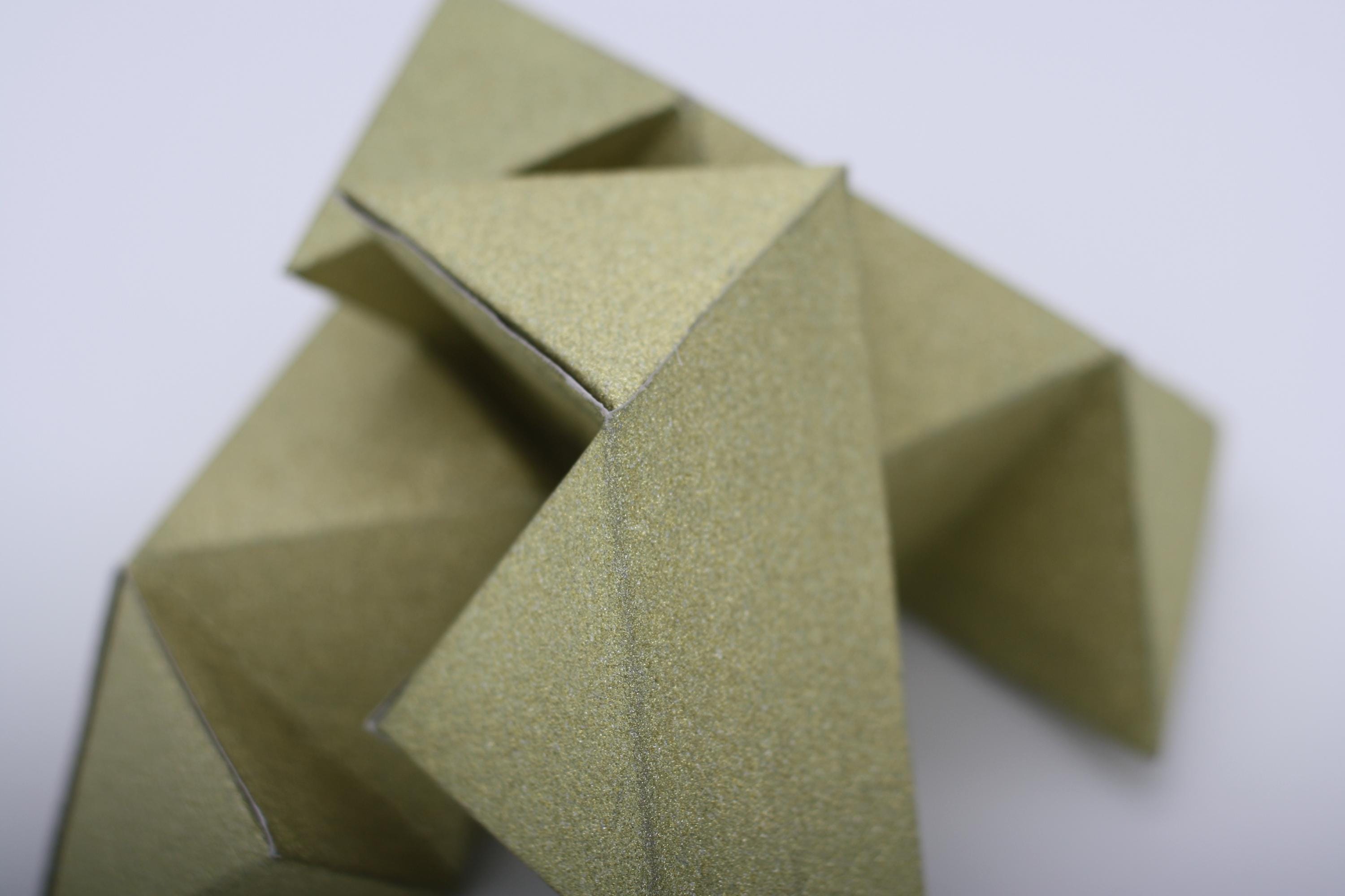 3D Paper Star Puzzle Template - Etsy