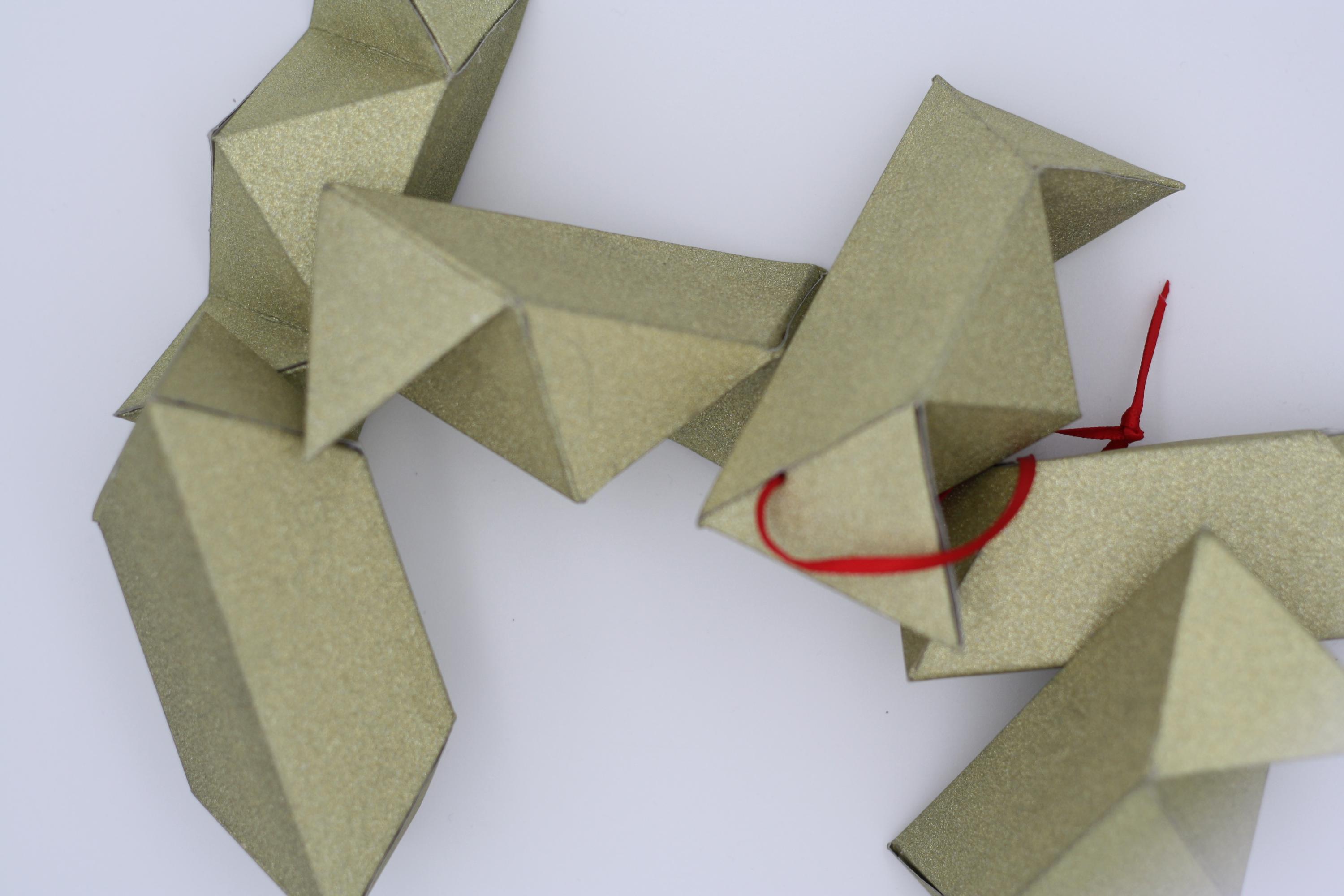 3D Paper Star Puzzle Template - Etsy