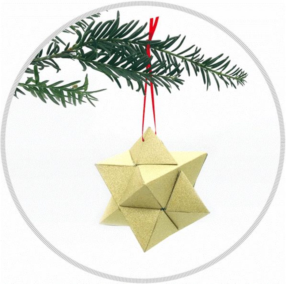 3D Paper Star Puzzle Template - Etsy