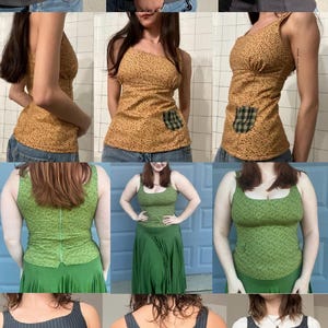 Caroline Top Sewing Pattern - Etsy