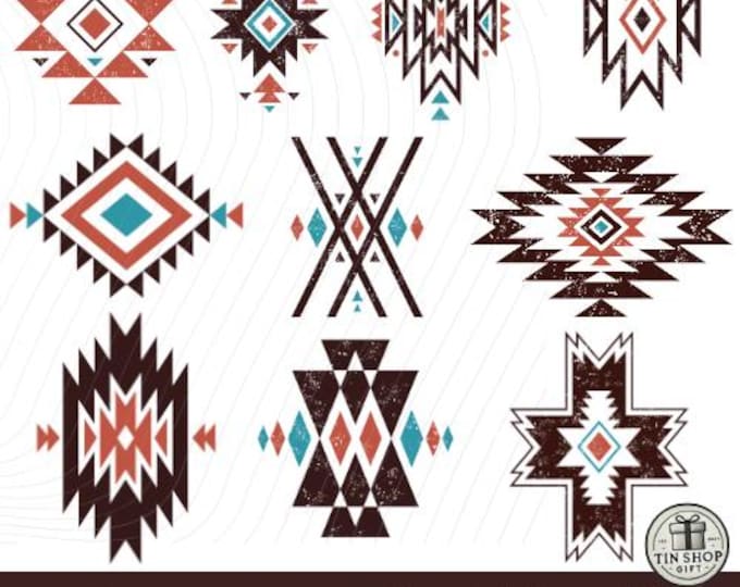Aztec Svg Bundle, Aztec Bull Skull Svg, Cow Skull Svg, Aztec Pattern Svg, Tribal Pattern Svg ...