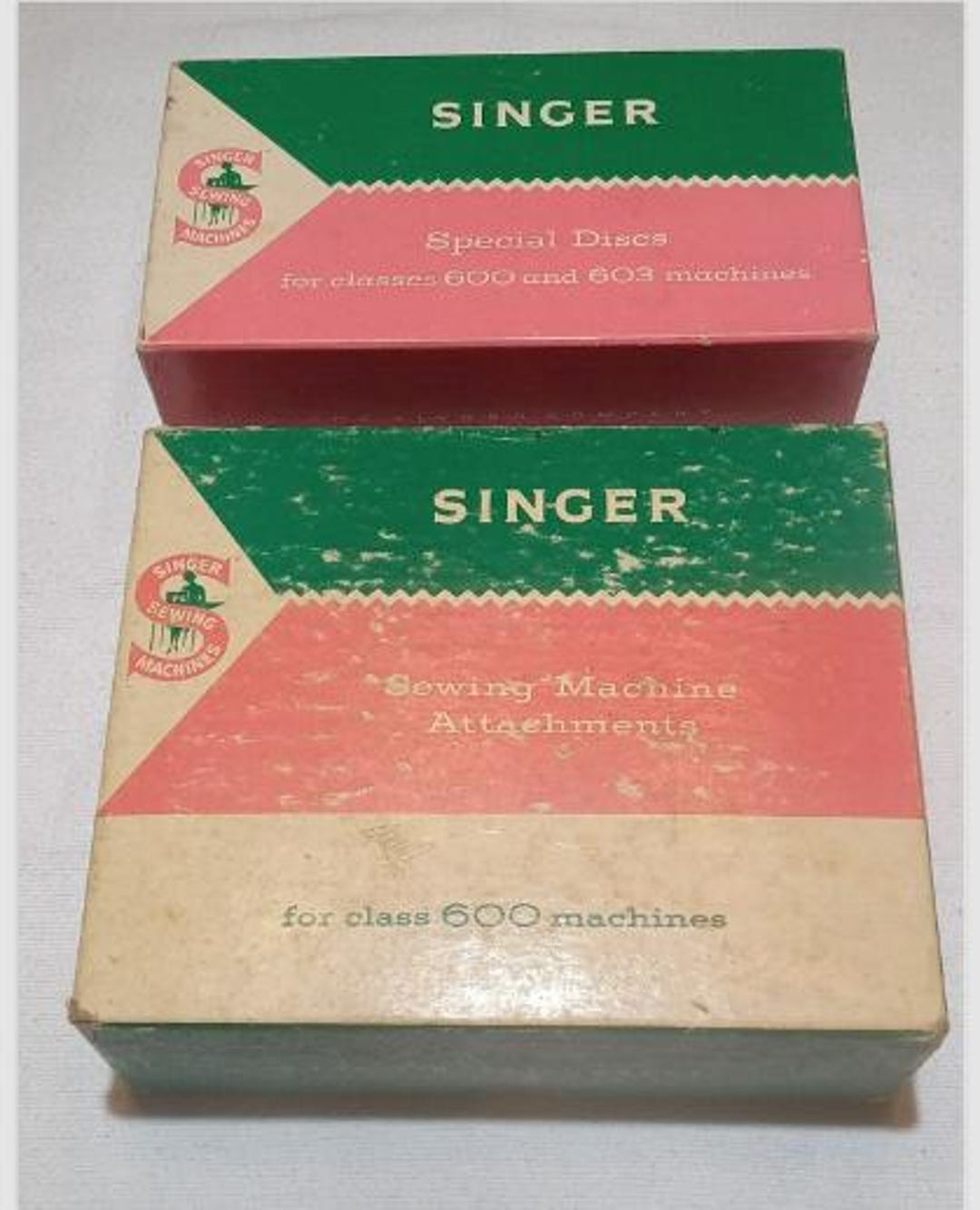 Vintage Singer Sewing Machine Attach 161794, Special Discs Set 21976 ...