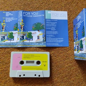 Tatsuro Yamashita - for You With Slipcase Cassette Tape Citypop Jpop ...
