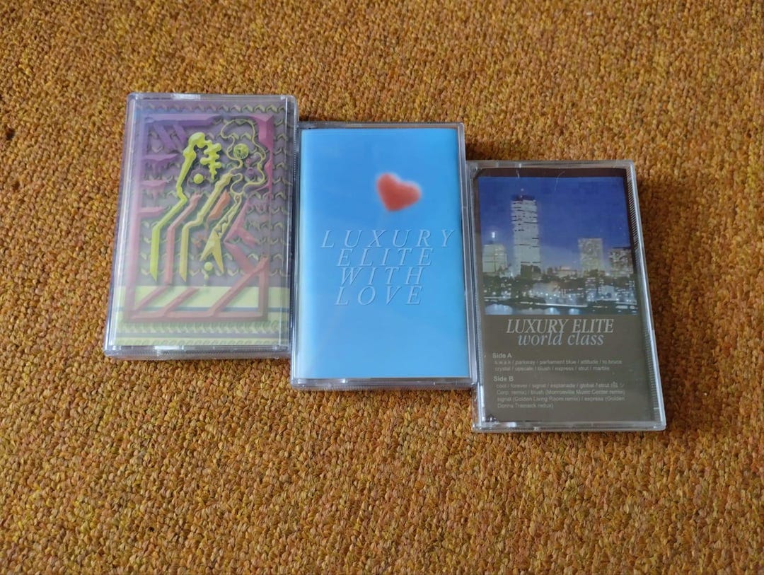 Luxury Elite Cassette Tape - Tv Party - With Love - World Class - Funk ...