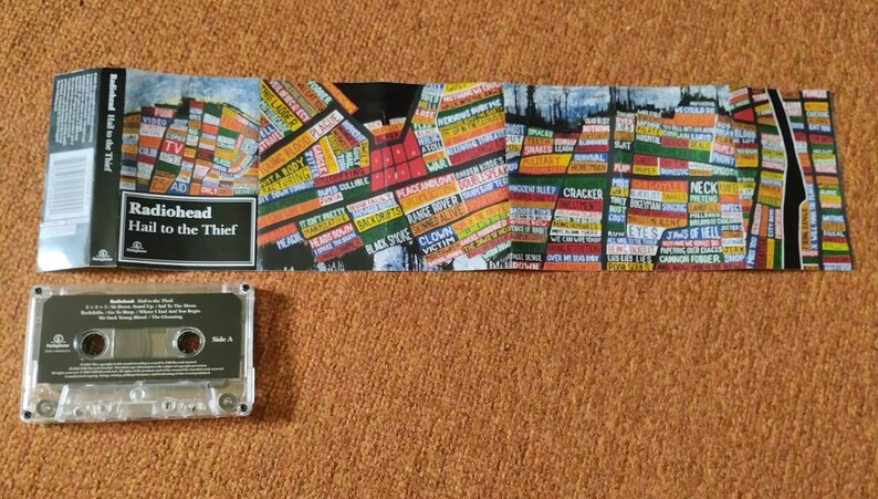 Radiohead Album Cassette Tape - Etsy Australia