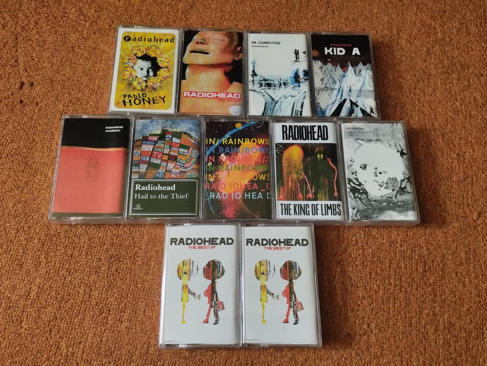 Radiohead Album Cassette Tape - Etsy Australia