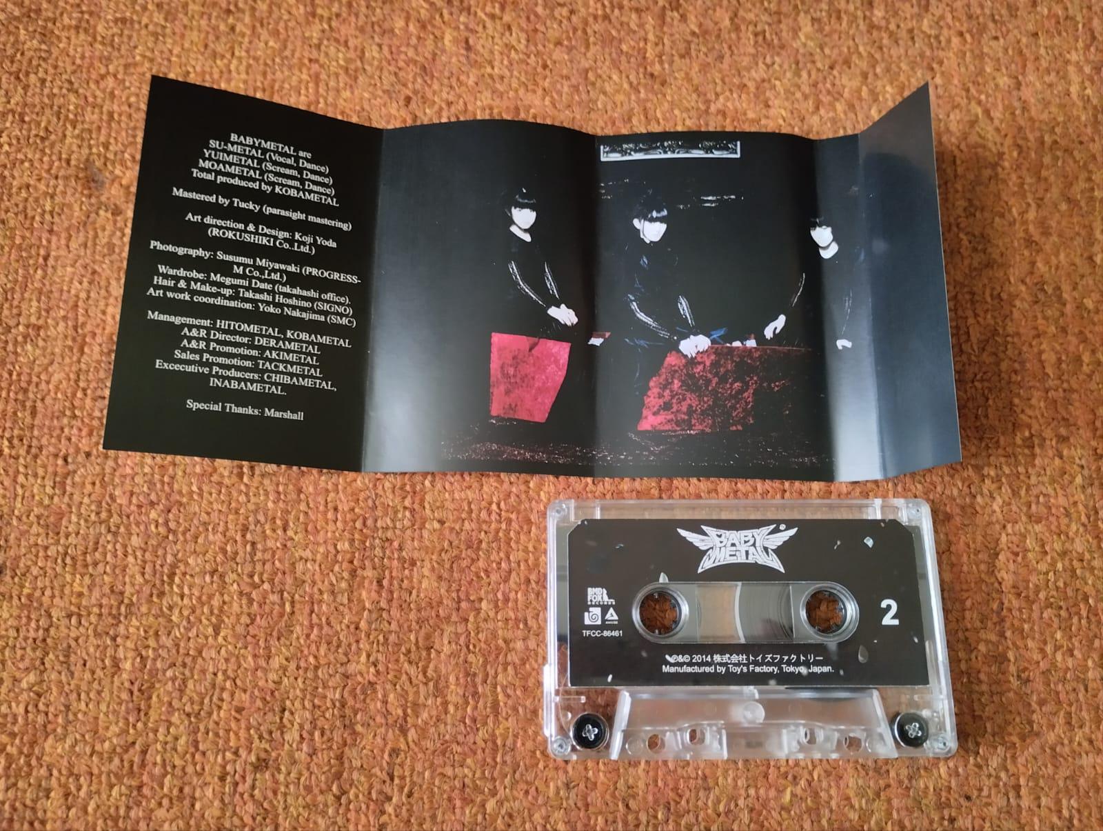Babymetal - Cassette Tape Japan - Metal Resistance - Metal Galaxy - the ...