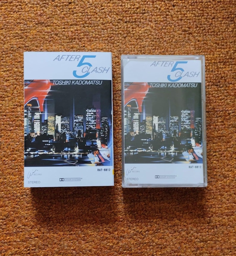 Toshiki Kodamatsu - After 5 Clash With Slipcase Cassette Tape Citypop ...