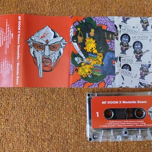 MF Doom Cassette Tape Operation: Doomsday Westside Doom Born Like This ...