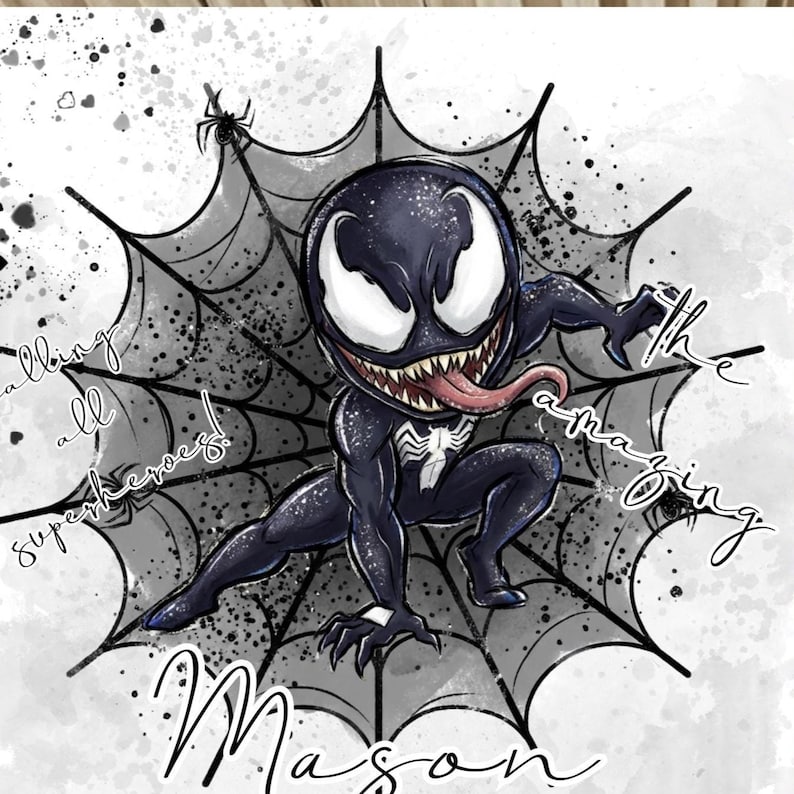 Venom Birthday Invitation Template Digital Instant Download - Venom ...