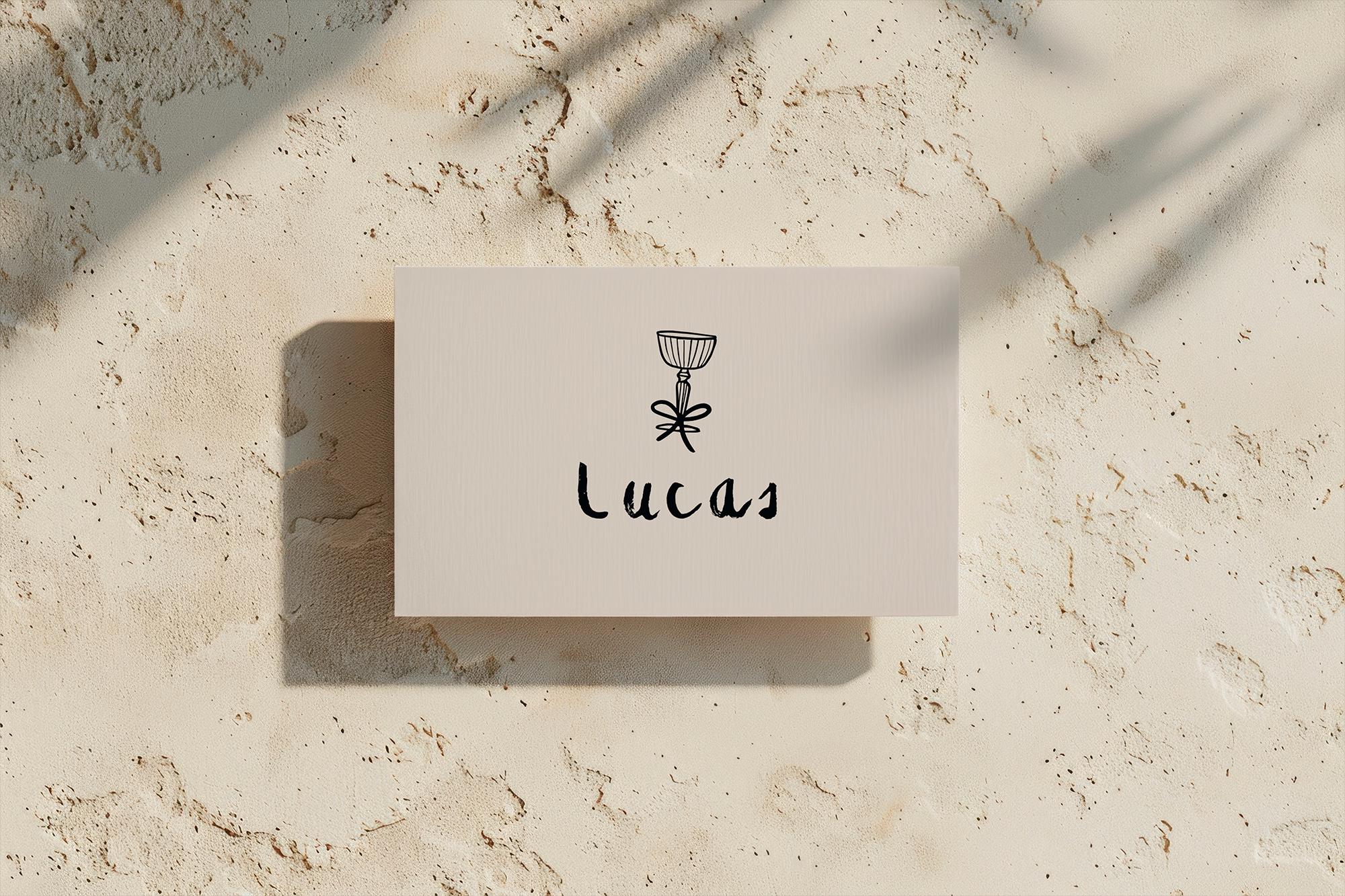 TABLE PLACE CARDS Template | Cute Illustrated Wedding Table Decor ...
