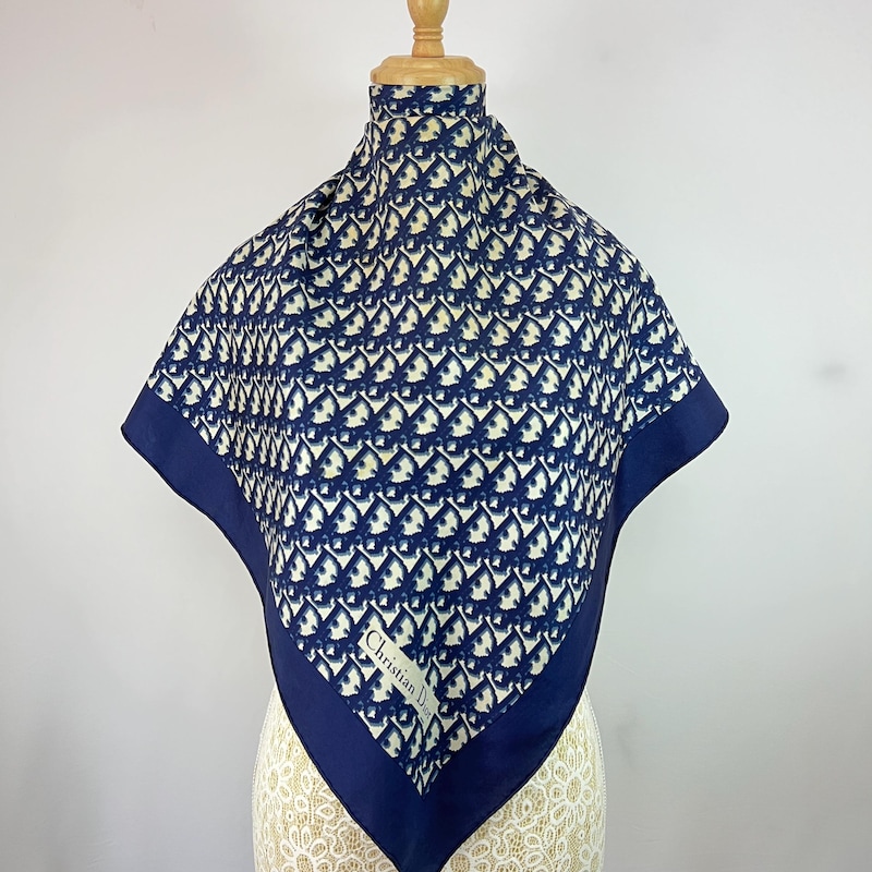 Vintage Dior Scarves Silk - Etsy