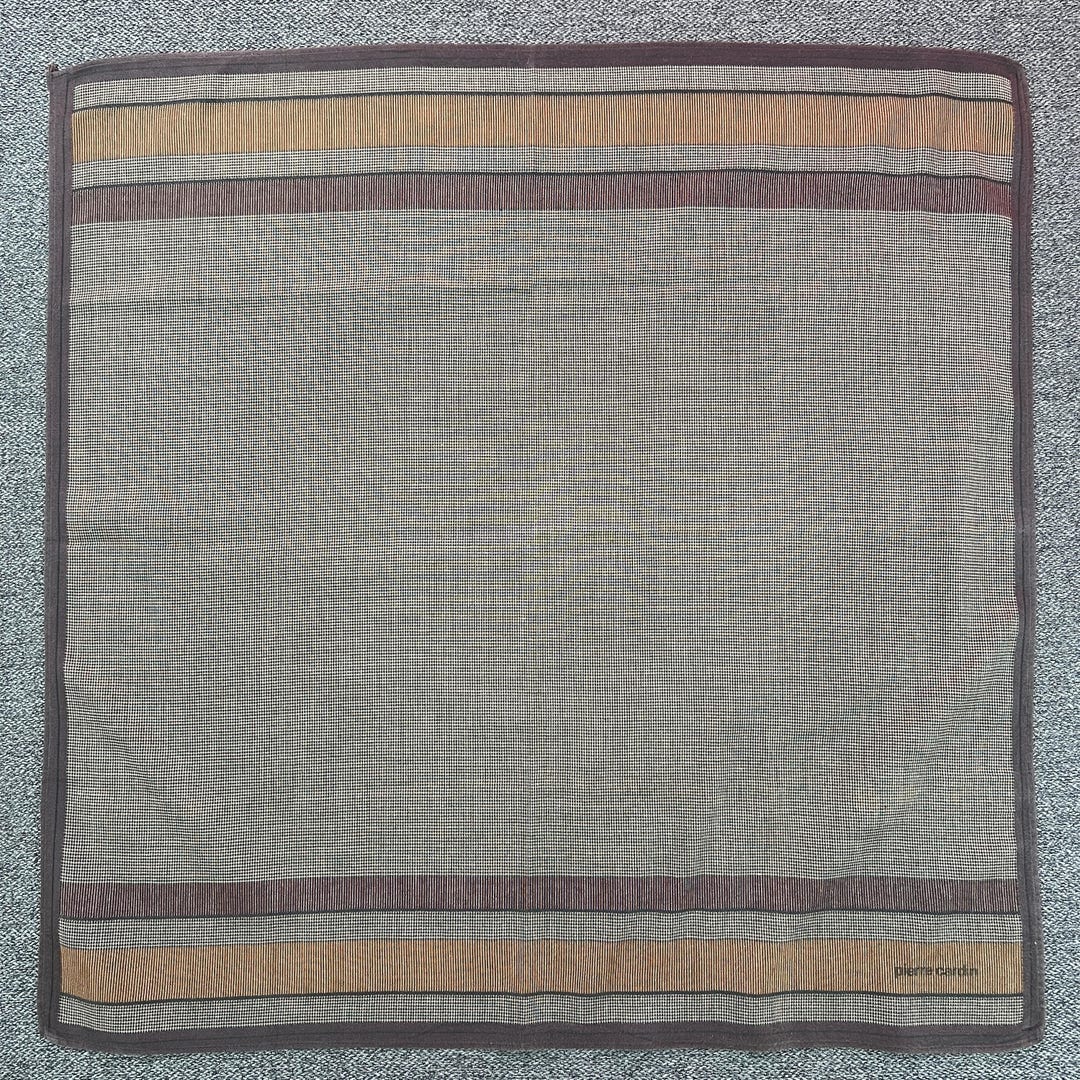 Vintage Pierre Cardin Handkerchief Bandana Pocket Square Scarf ...