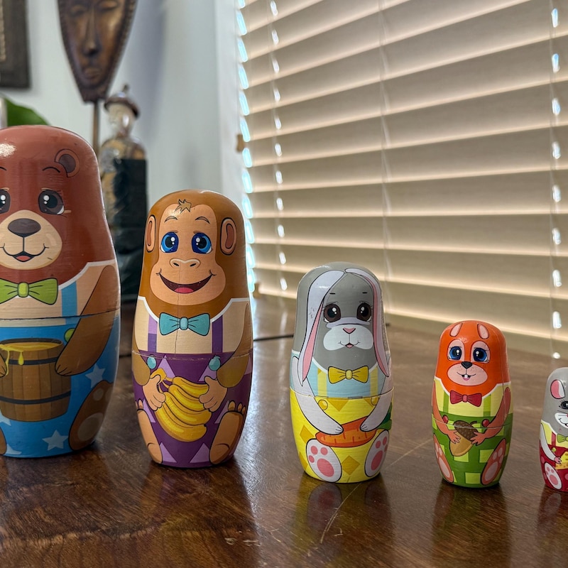 Animal Matryoshka - Etsy