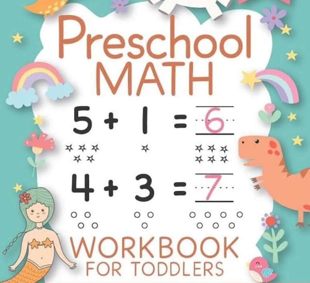 Math Workbook Bundle: Addition, Subtraction & Division - Grades 1-5 ...