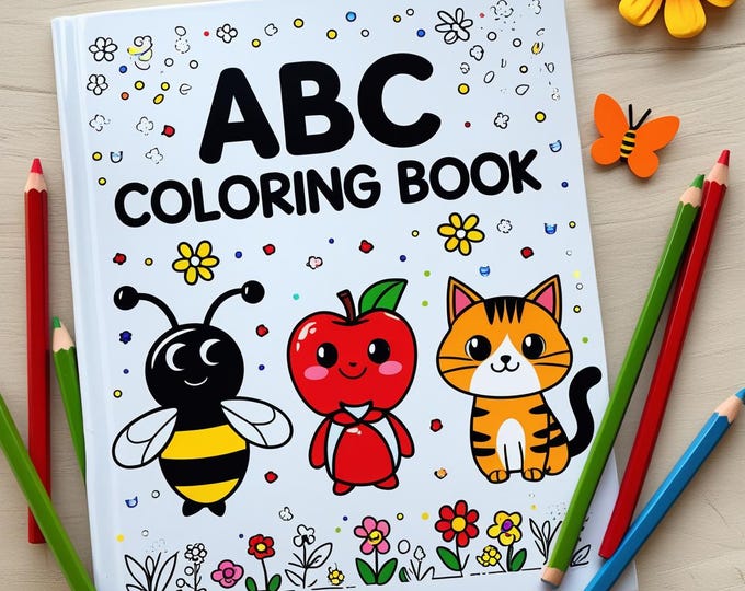 Printable Alphabet Coloring Pages for Kids, ABC Learning Activity ...