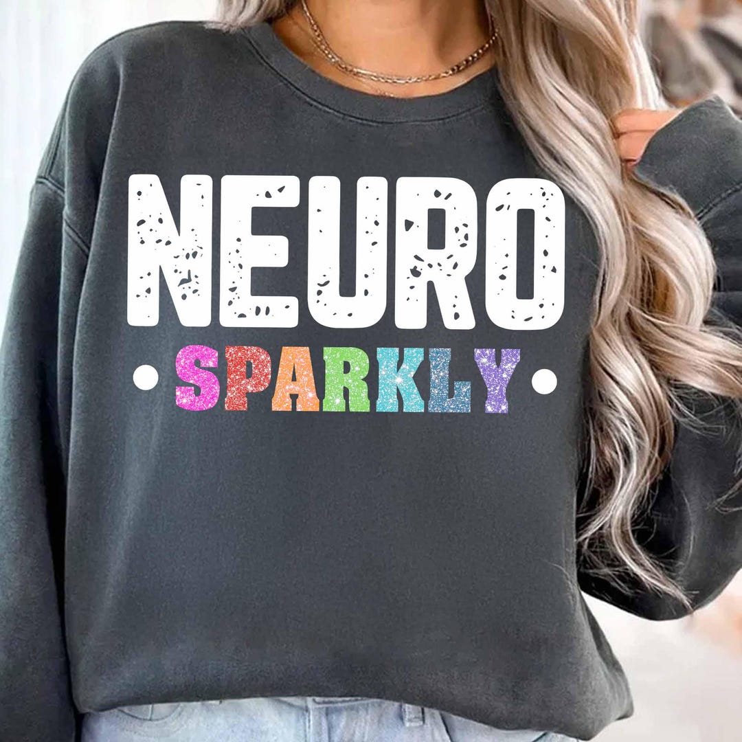 Neuro Sparkly Teacher PNG, Autism Awareness Shirt, Special Ed Teacher ...